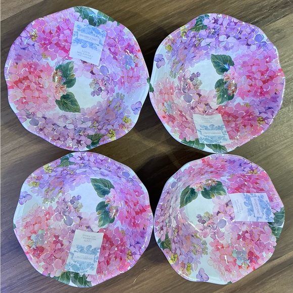 Shabby Chic | Dining | Nwt Shabby Chic Hydrangea Bowl Set Of 4 | Poshmark